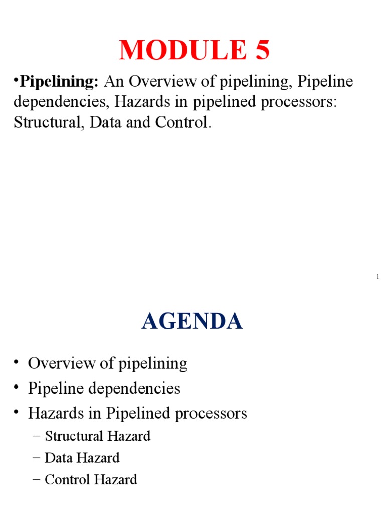 COA Module 5 (Pipelining) | PDF | Computer Hardware | Computer Engineering COA Module 5 (Pipelining) | PDF | Computer Hardware | Computer Engineering