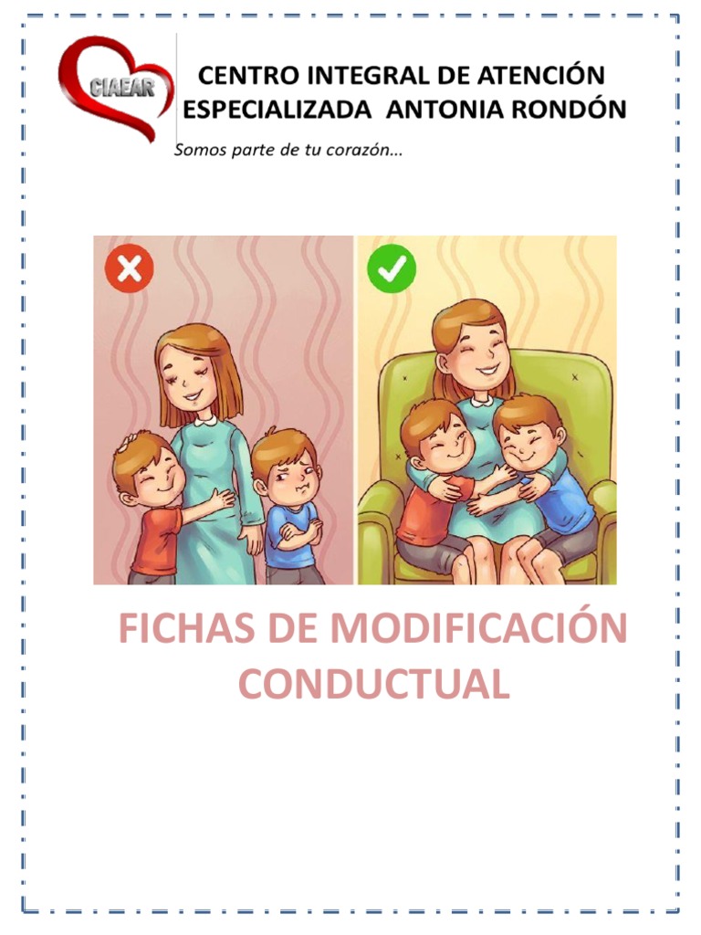 Fichas de Modificacion Conductual para Niños Sordos | PDF