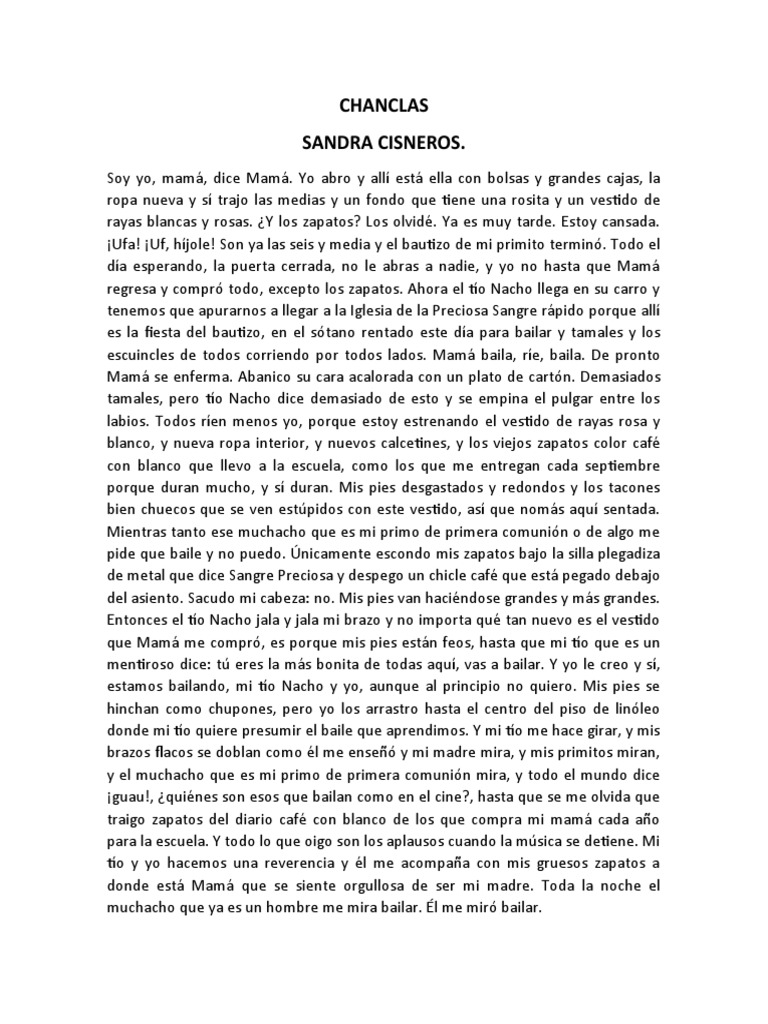 Chanclas Lectura | PDF