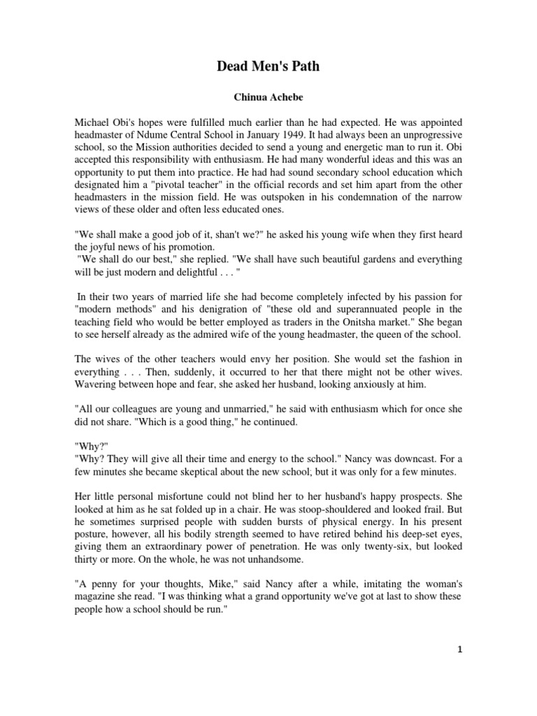 7.-Dead Mens Path 1953 | PDF