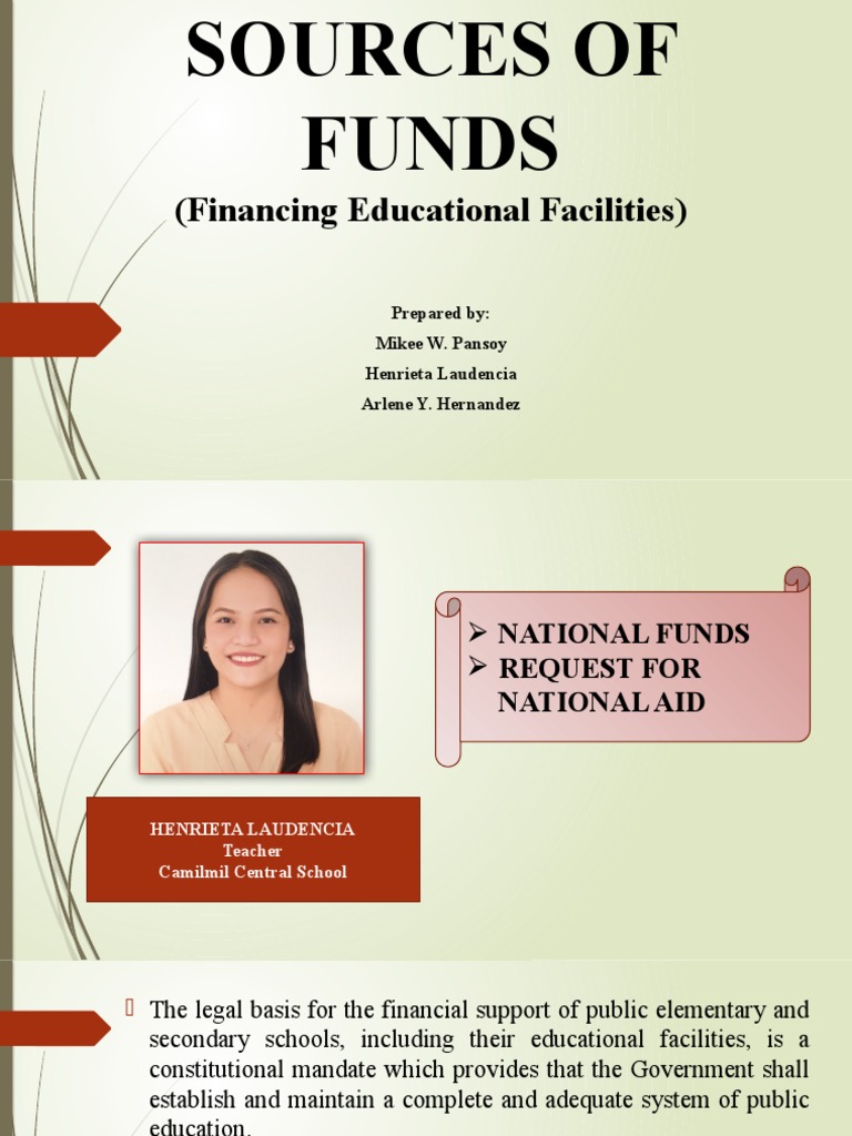 Sources of Educational Funds in the Philippines | PDF | Government