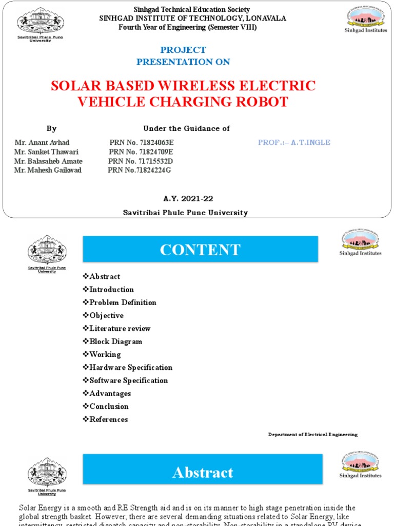 Finalppt | PDF | Electric Motor | Electric Vehicle