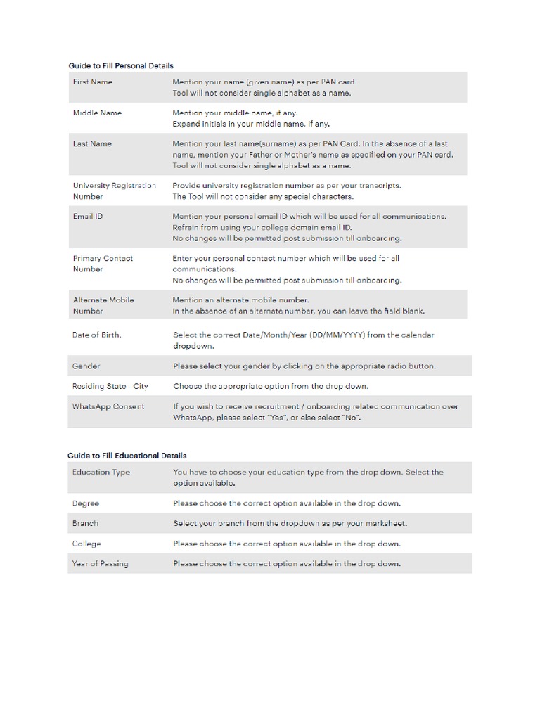 Accenture Registration Process-Assessment Process | PDF | Software ...