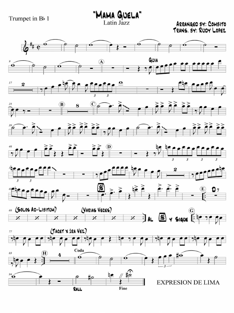 Mama Guela | PDF | Formas musicales