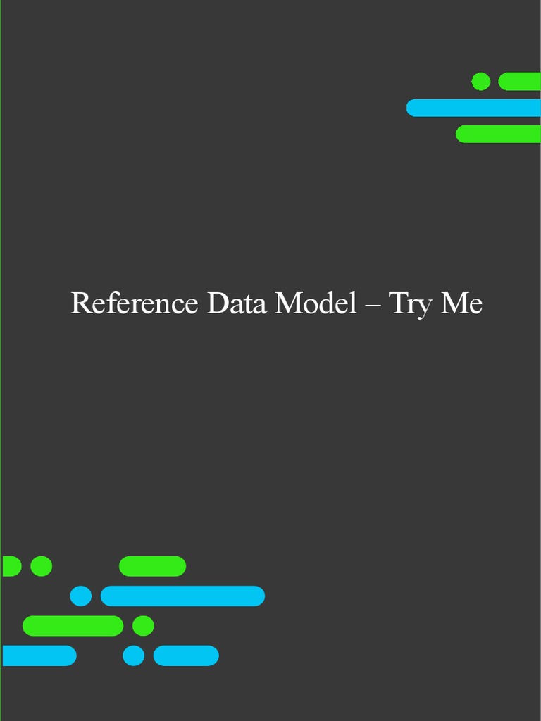 E03 ReferenceDataModel TryMe | Download Free PDF | Data Model | Microsoft Excel