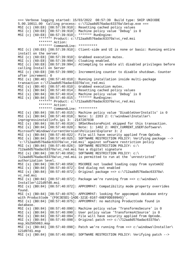 Microsoft Visual C++ 2010 x86 Redistributable Setup - 20220315 ...