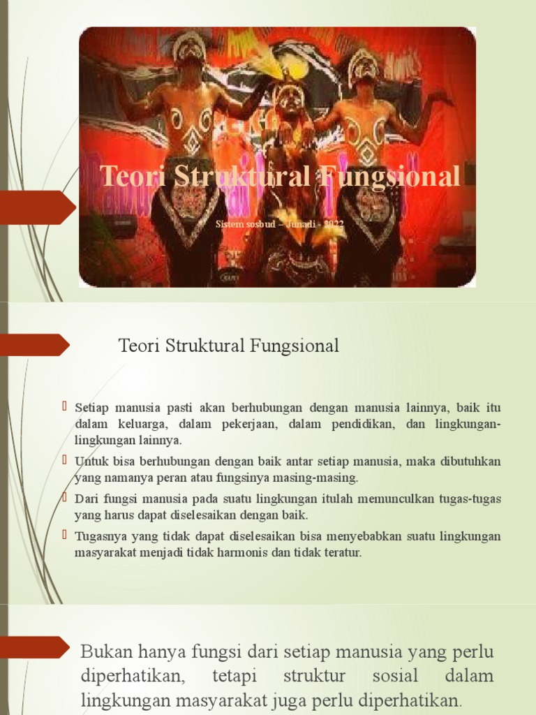 Teori Struktural Fungsional Durkheim | PDF