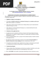NITA Training Application Form | PDF