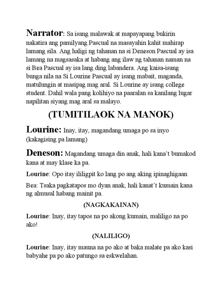 Radio Drama Script JR | PDF