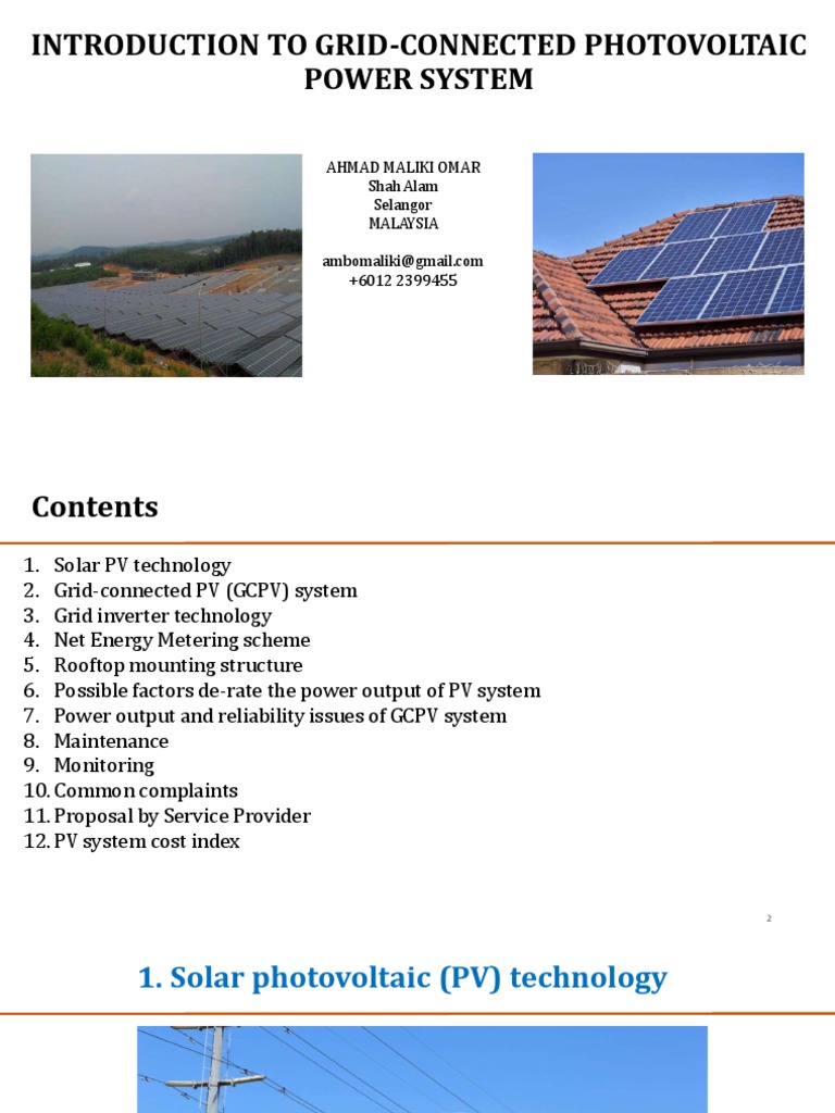 EP Solar | PDF | Photovoltaic System | Photovoltaics