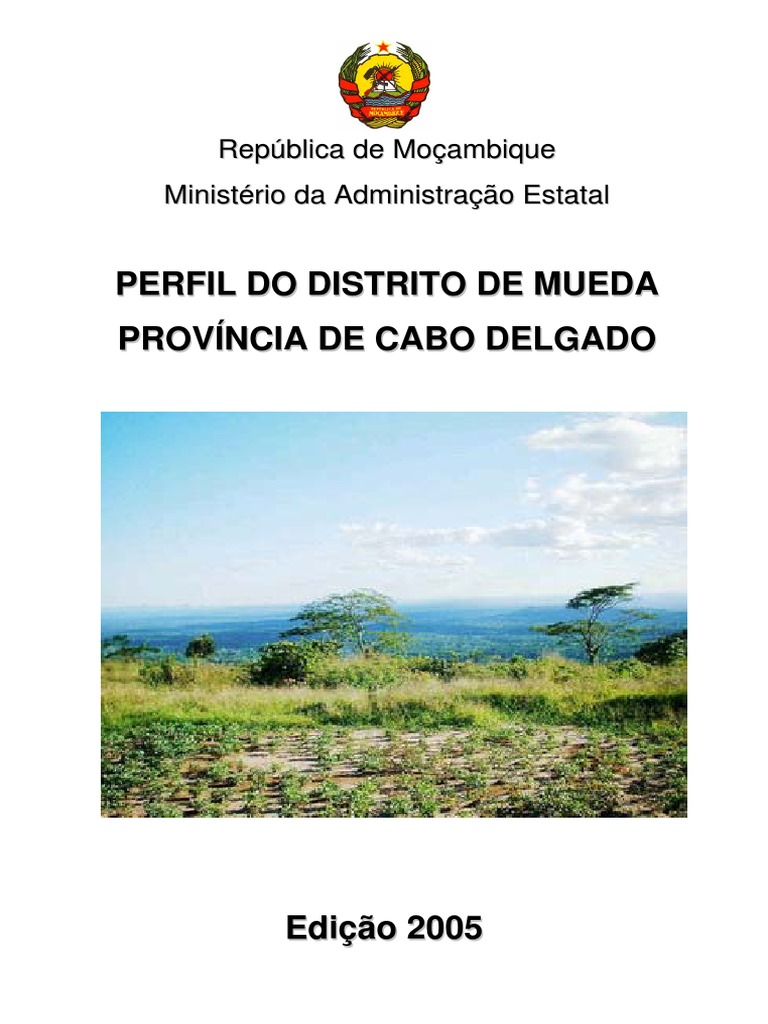 Mueda | PDF | Ministério (departamento governamental) | Moçambique