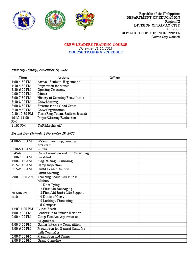 Matrix | PDF | Youth Movements | Scouting