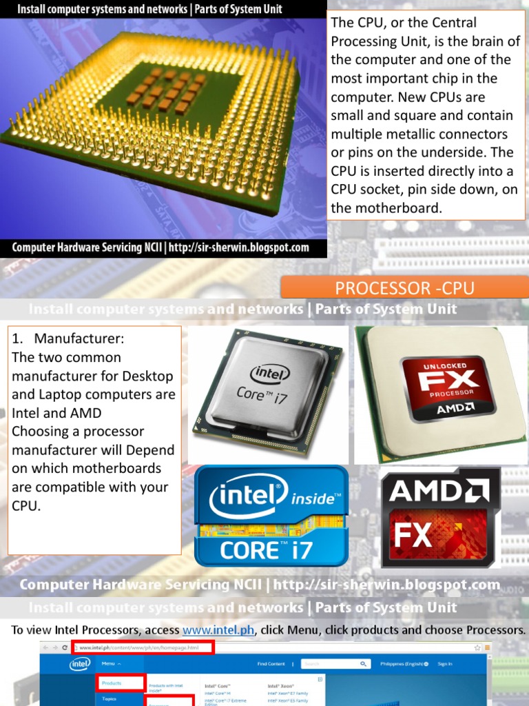 Cpu Specification | PDF | Central Processing Unit | Advanced Micro Devices