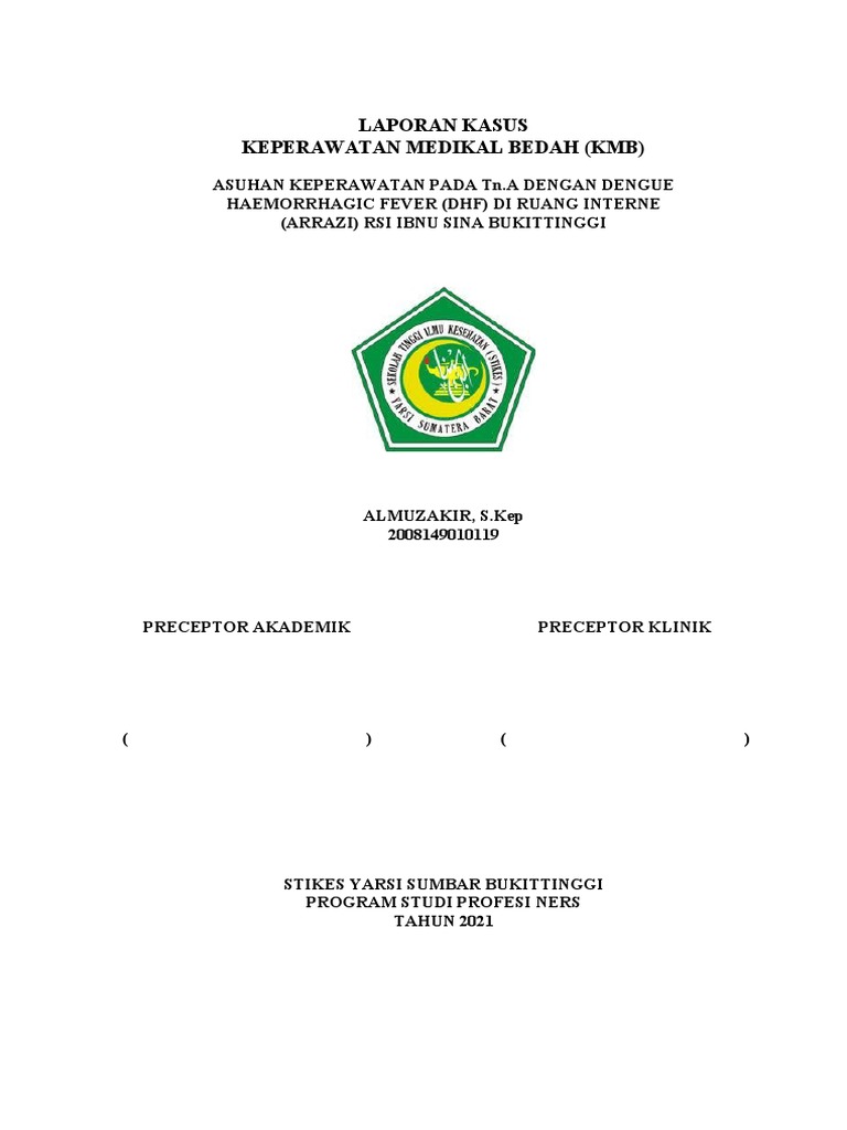 Contoh Lap - Kasus KMB | PDF