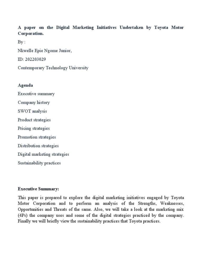 Course Project Assignment Part 2 | PDF | Business Course Project Assignment Part 2 | PDF | Business