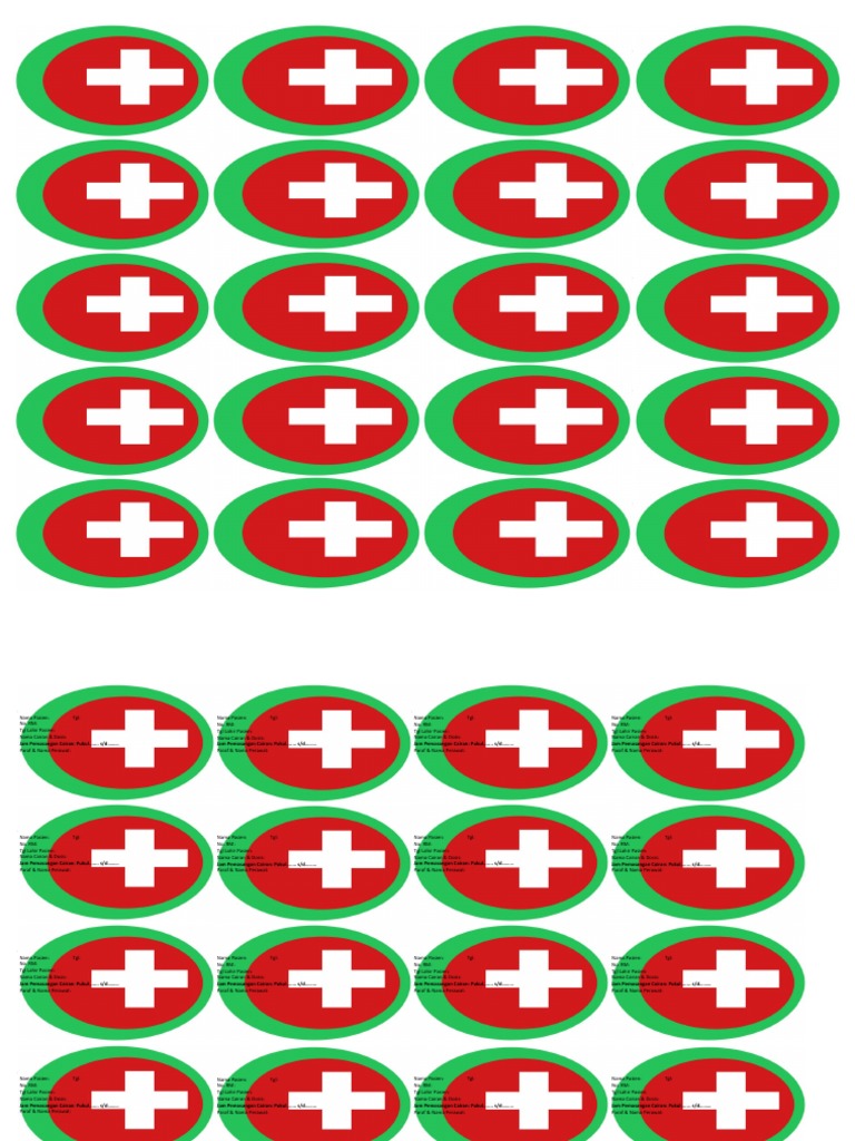 Etiket Cairan Infus | PDF | Kesehatan Holistik