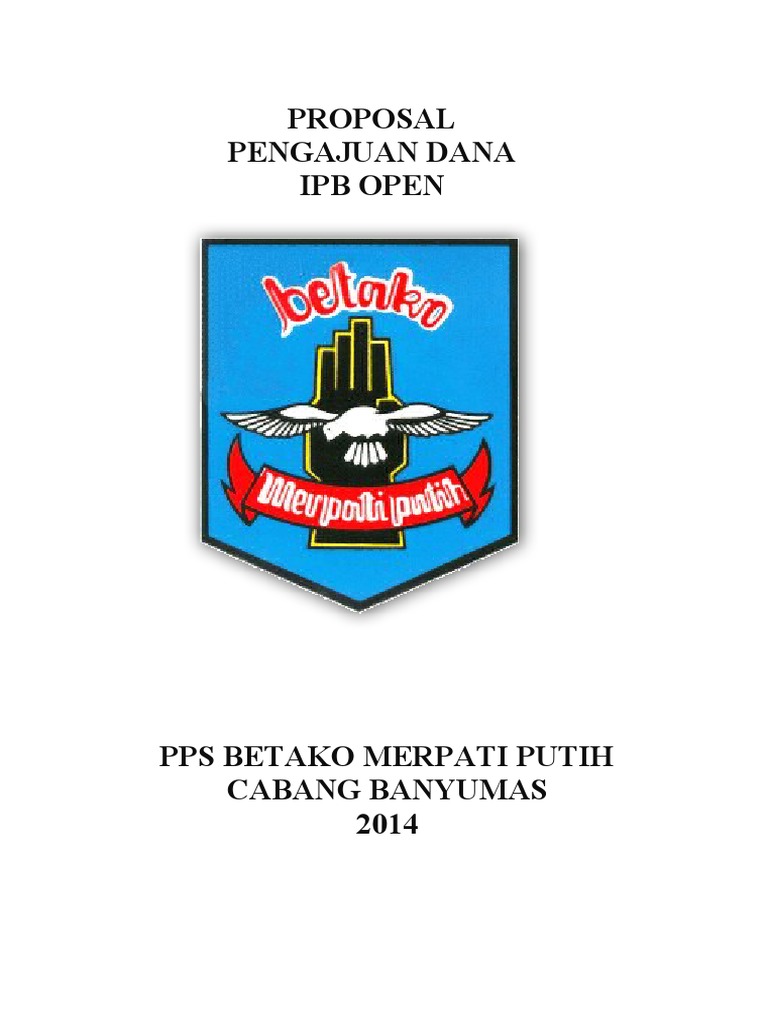 Proposal Kejurnas Ipb | PDF