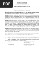 Executive Order No. 010 Reorganizing Bpoc | PDF | Public Law | Policy