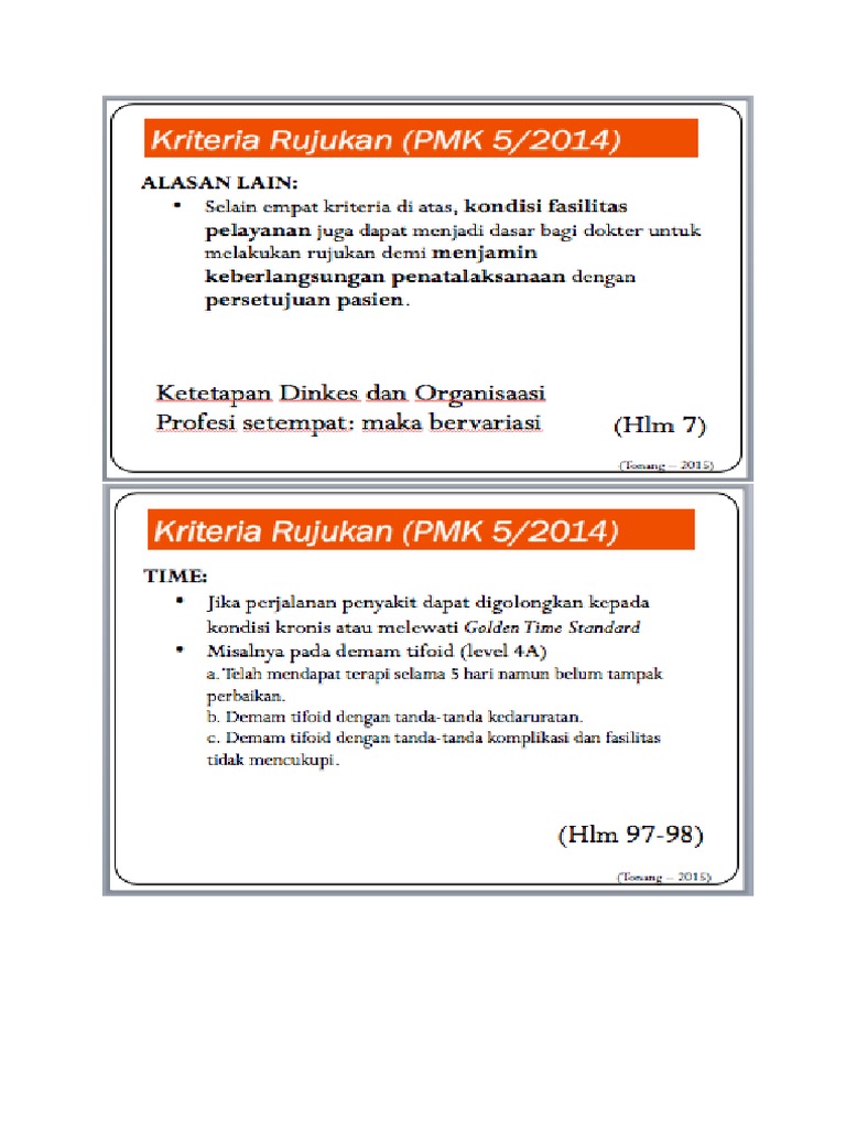 Tacc Rujukan | PDF