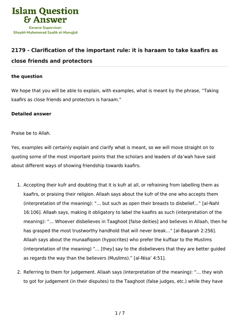 Answer 2179 | PDF | Kafir | Muhammad