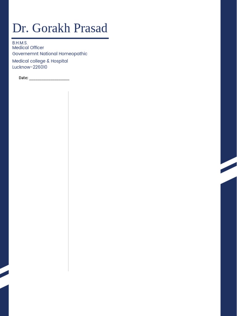 Doctor Letterhead 1 | PDF