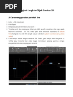 Cara Fillet AutoCAD: Tutorial Lengkap | PDF