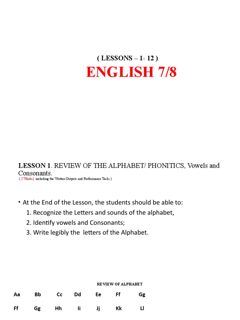 Sample Lessons For Project RAISE 2D ENGLISH 7math 7 Filipino 7 | PDF ...