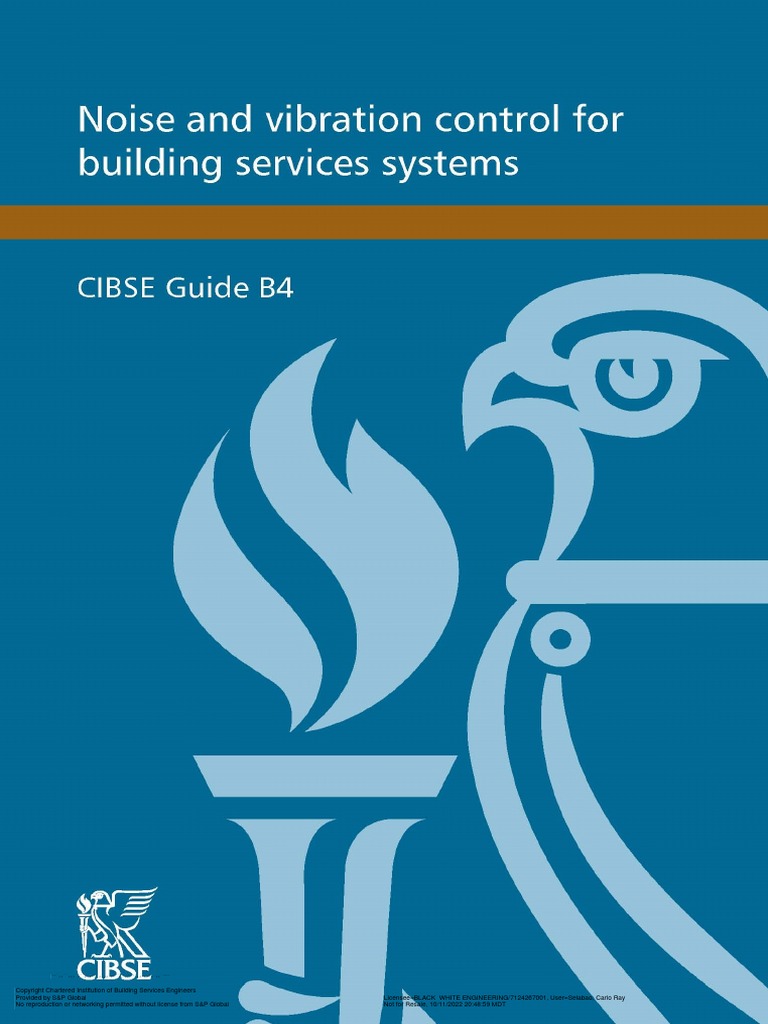 CIBSE Guide B4 Noise and Vibration - Unlocked | PDF