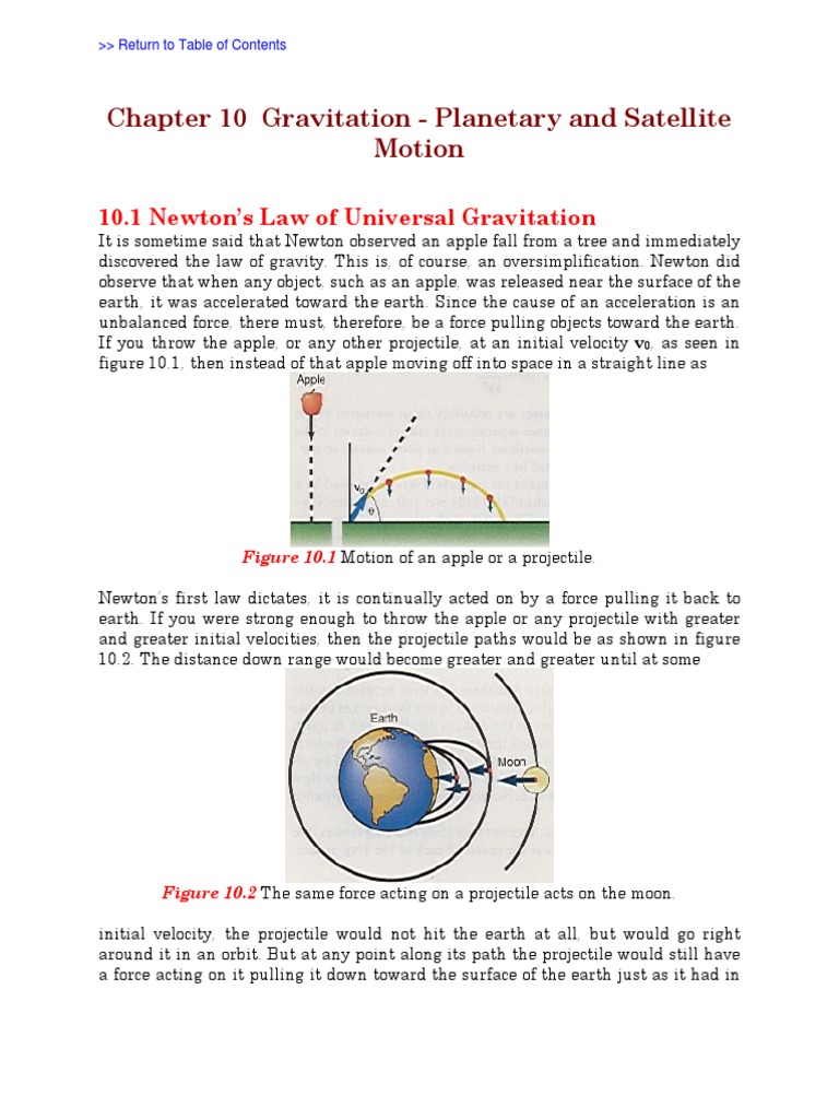 CH 10 | Download Free PDF | Orbit | Force