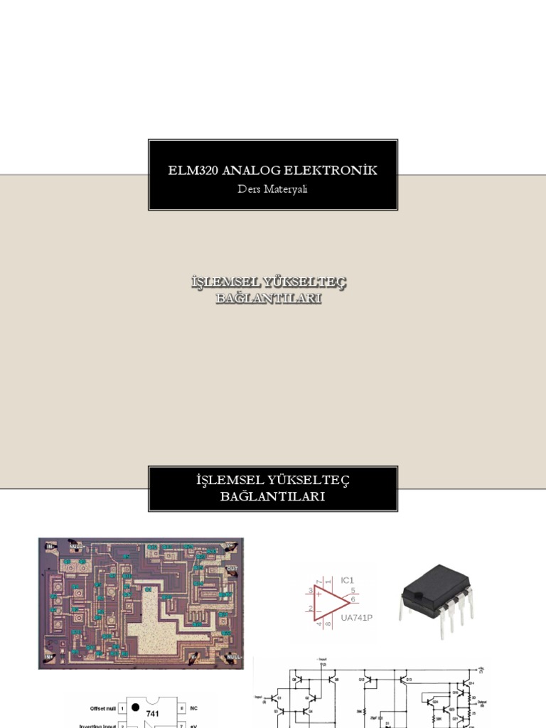 Operational Amplifier Connections: An Overview of Operational Amplifier Circuits including Non ...