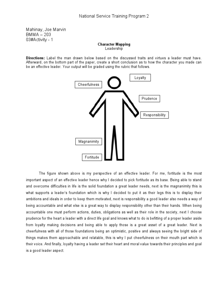 Mahinay Bmma203 03a1 Nstp2 | PDF