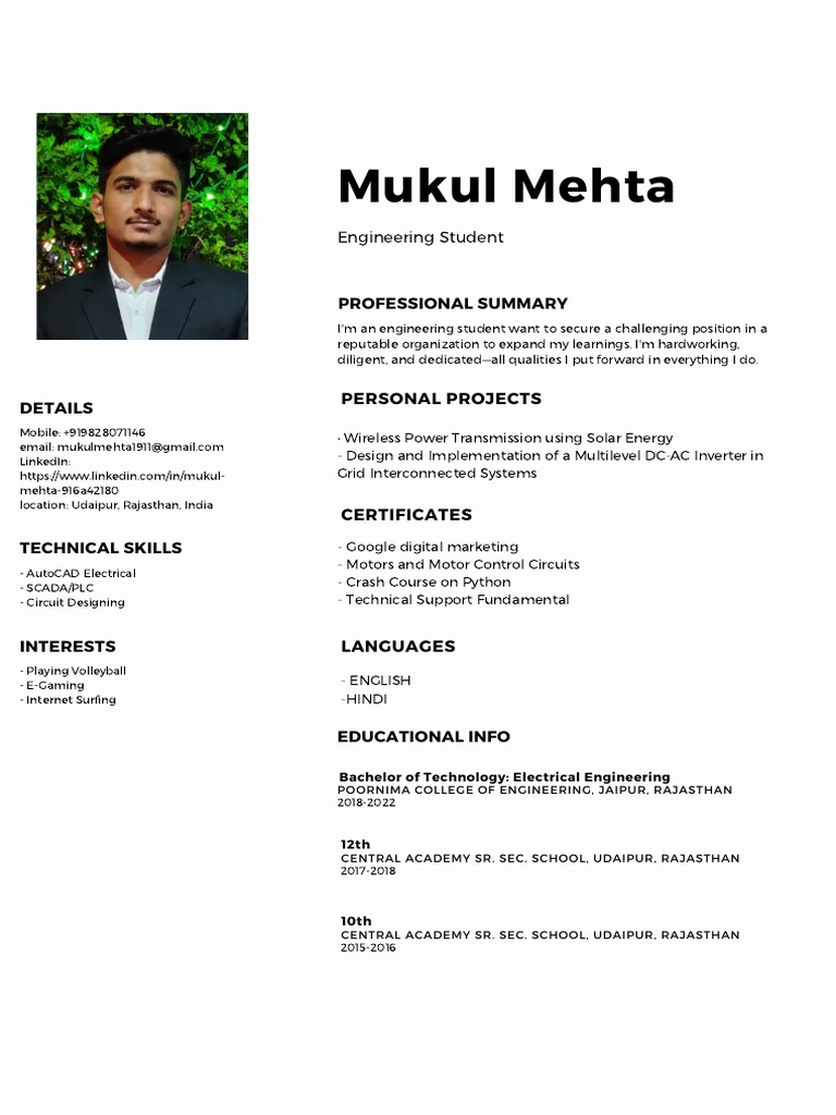 Mukul Mehta Pce18ee040 | PDF