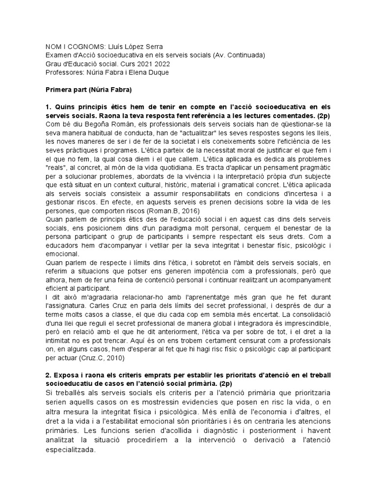 Examen SS - SS | PDF