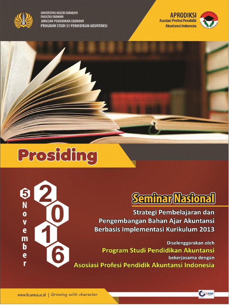 Prosiding Pendidikan Akuntansi 2016 | PDF