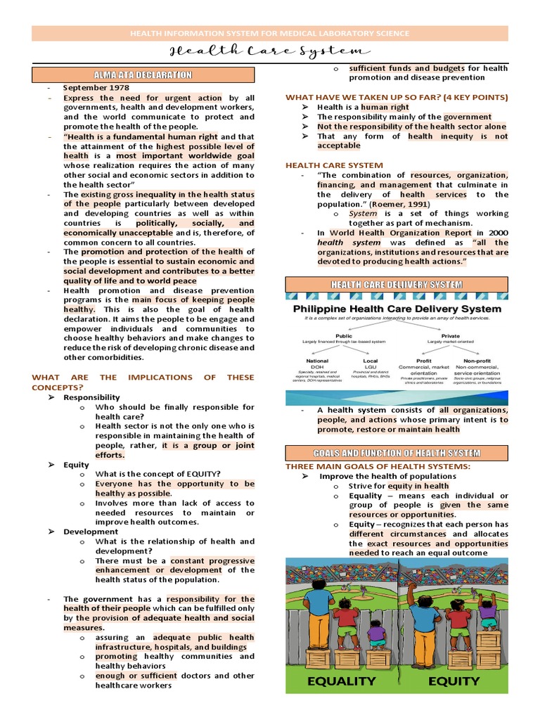 Health Care System | PDF | Health Care | Health System