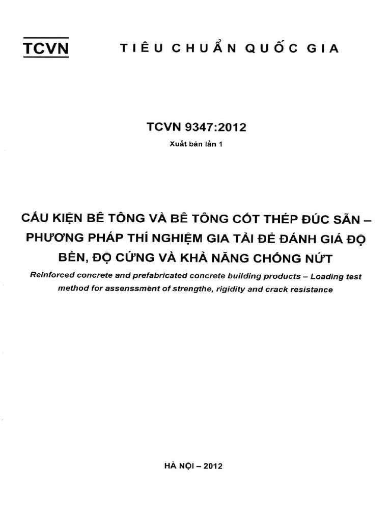 TCVN 9347 - 2012 (Goc) | PDF