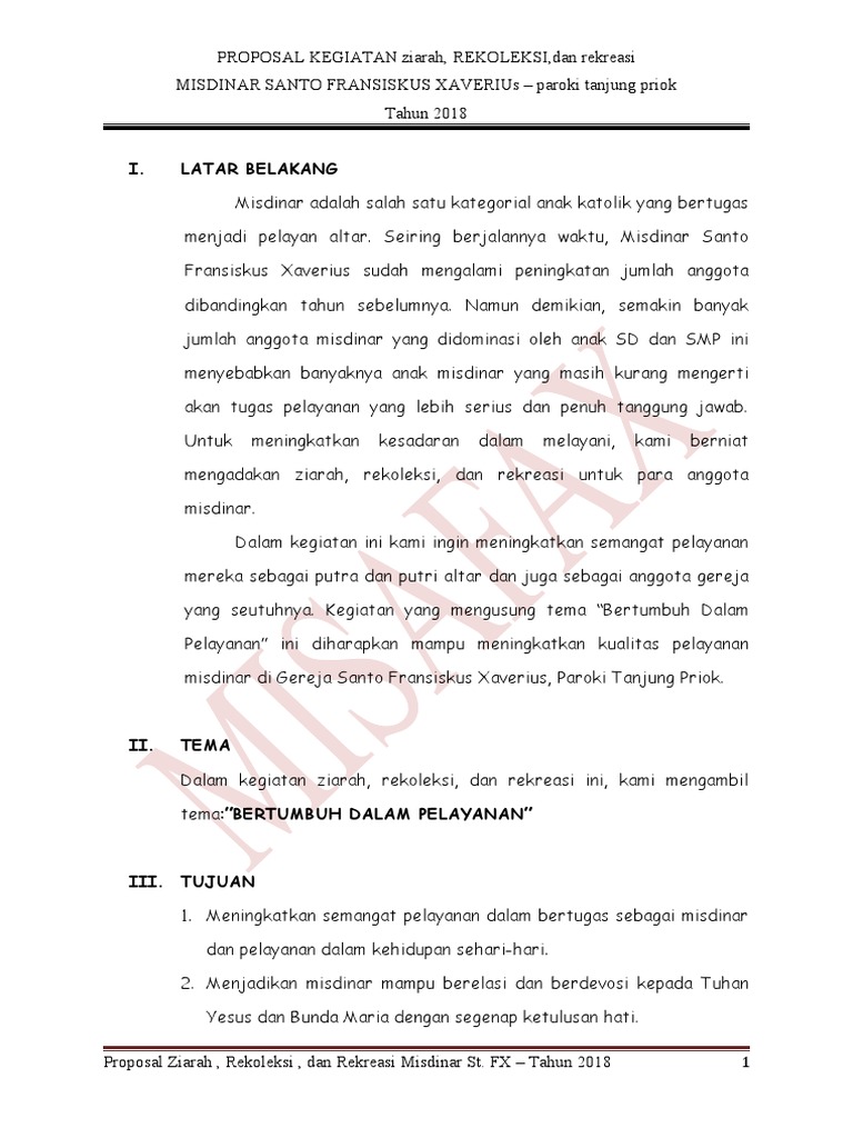 Proposal 24 Jam | PDF