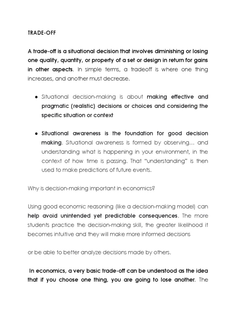 Topic #1 - Introduction To Economic Theory (Lecture Notes) | PDF ...