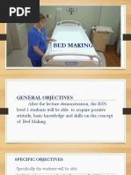 Prepare Bed For Occupancy | PDF | Bedding | Bed