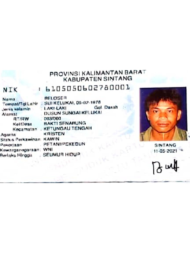 PDF - KTP Ortu Tri Elsi | PDF