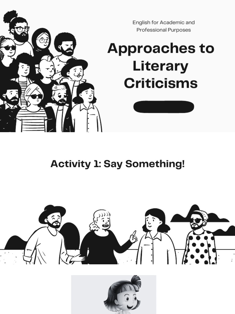 7 Approaches to Literary Criticism | PDF | Bias | Gender