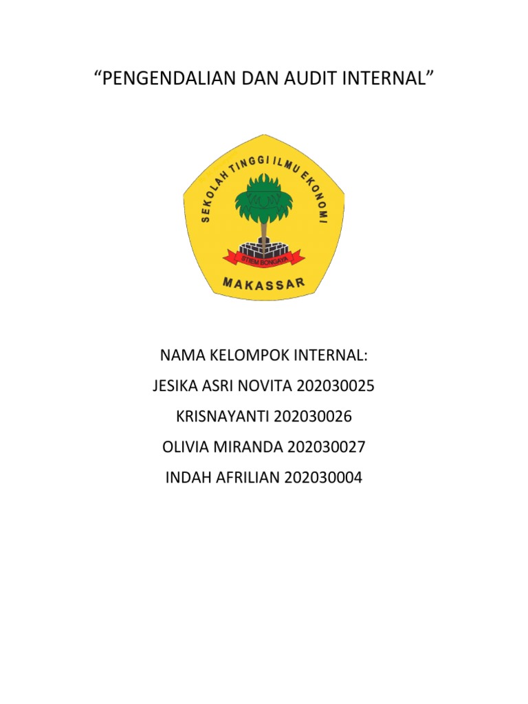 Makalah Audit Internal | PDF | Bisnis | Pengelolaan Keuangan & Uang