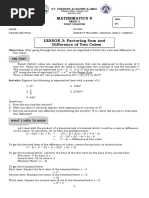 Math Reviewer Grade 8 1st Quarter | PDF | Fraction (Mathematics ...