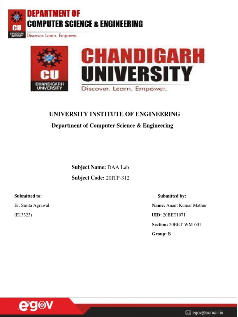 DAA Worksheet Exp-2.1 | PDF | Dynamic Programming | Computational Science