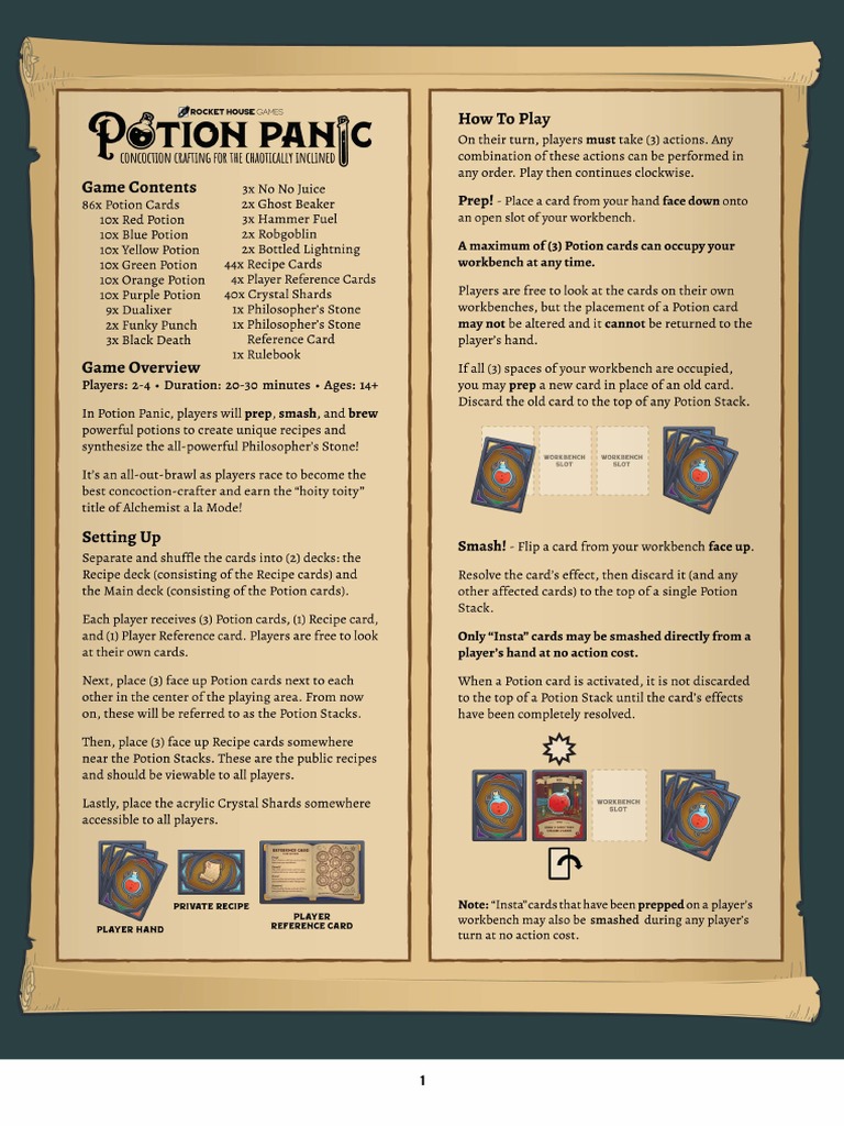 Potion Panic | PDF