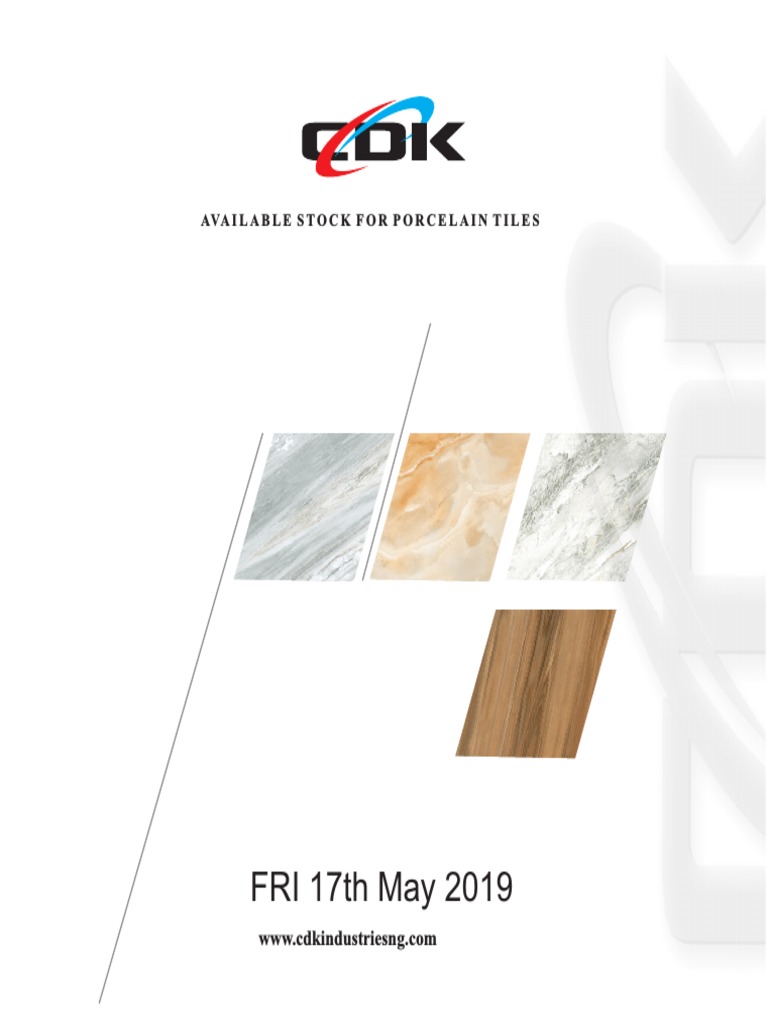 Porcelain Tiles Stock List May 2019 | PDF