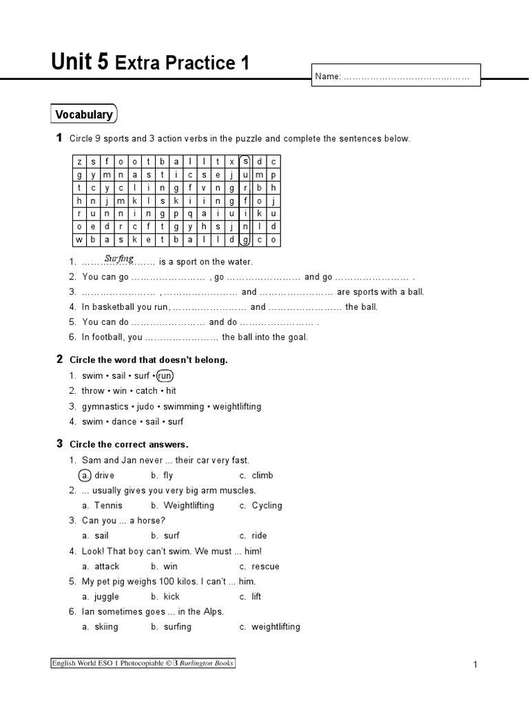 Unit 5: Extra Practice 1 | PDF
