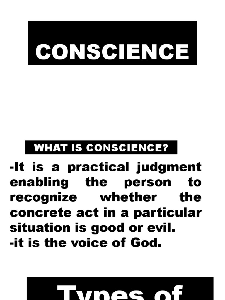 Jesus Invites Us From Conscience | PDF | Conscience | Morality