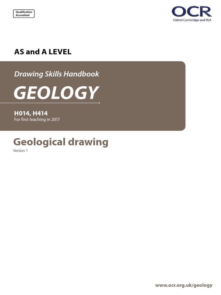 Geology Drawing Skills Handbook | PDF | Geology | Earth Sciences