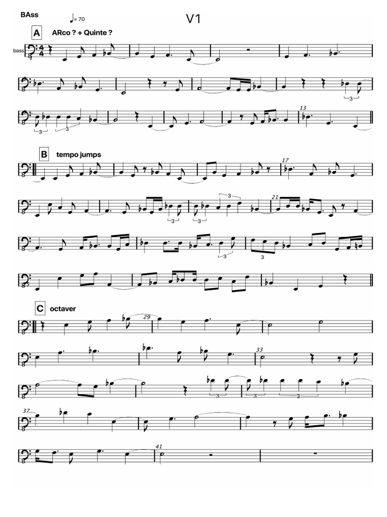 V1 Bass | PDF
